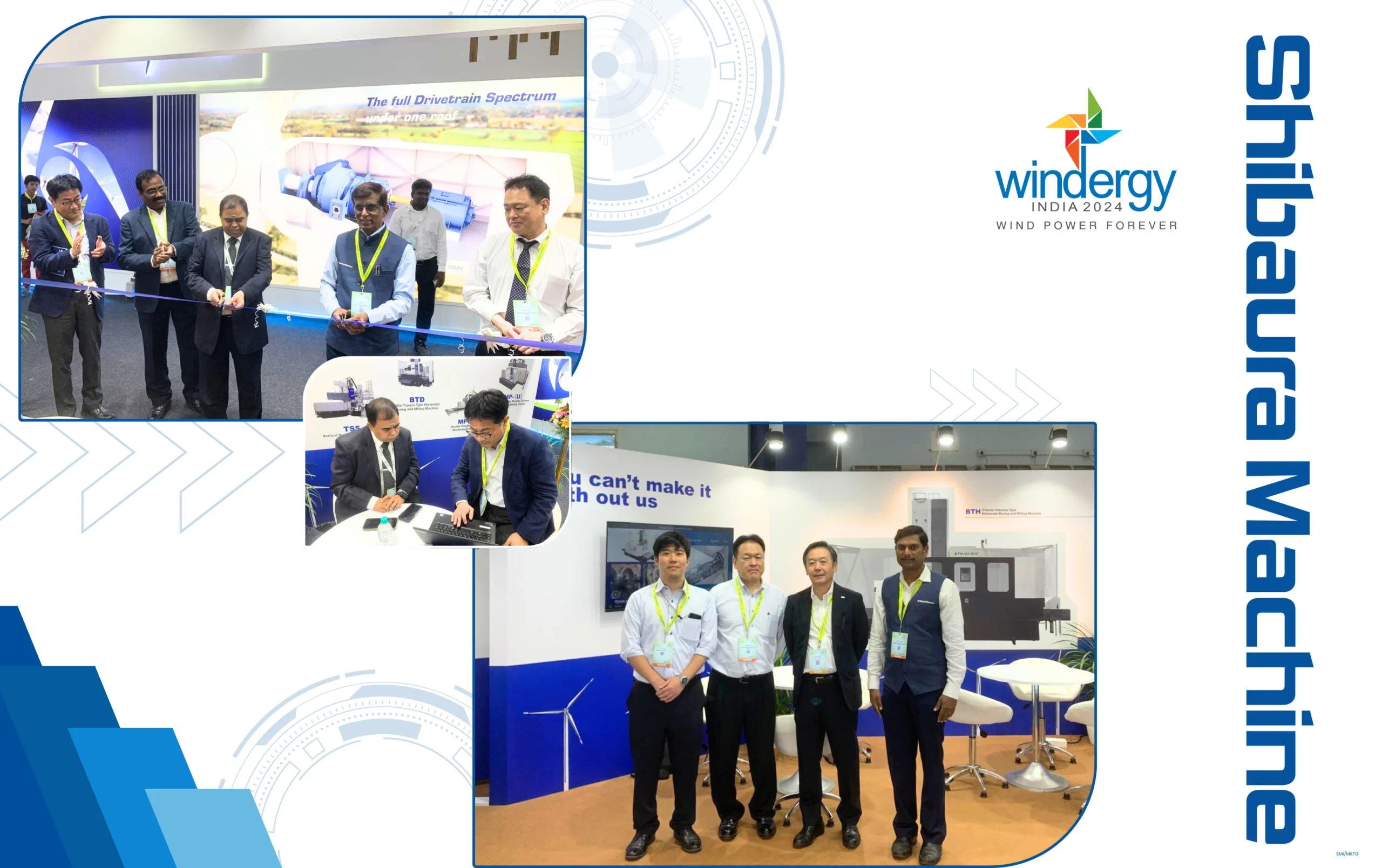 Shibaura Machine at Windergy India 2024:Windergy India 2024 - Shibaura ...